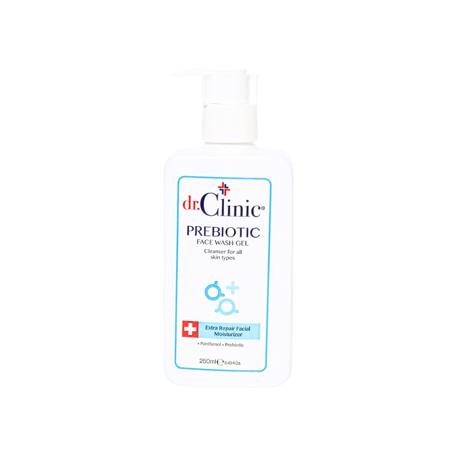 Prebiotic Face Wash Gel Cleanser For All Skin Type (Blue)